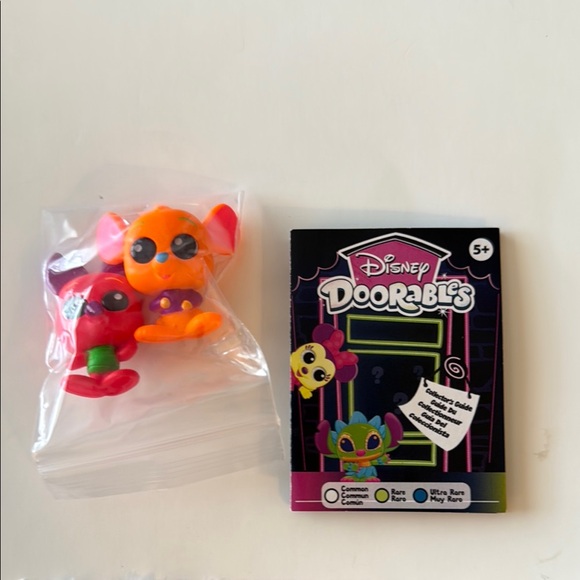 Disney | Toys | Disney Doorables Neon Piglet Roo Figure Set | Poshmark